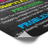 Math Teacher Classroom Printable Poster | Zazzle