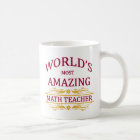 Worlds Greatest Math Teacher Mug | Zazzle.com