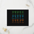 Math Teacher Dance Equation Mathematic Maths Invitation Postcard | Zazzle