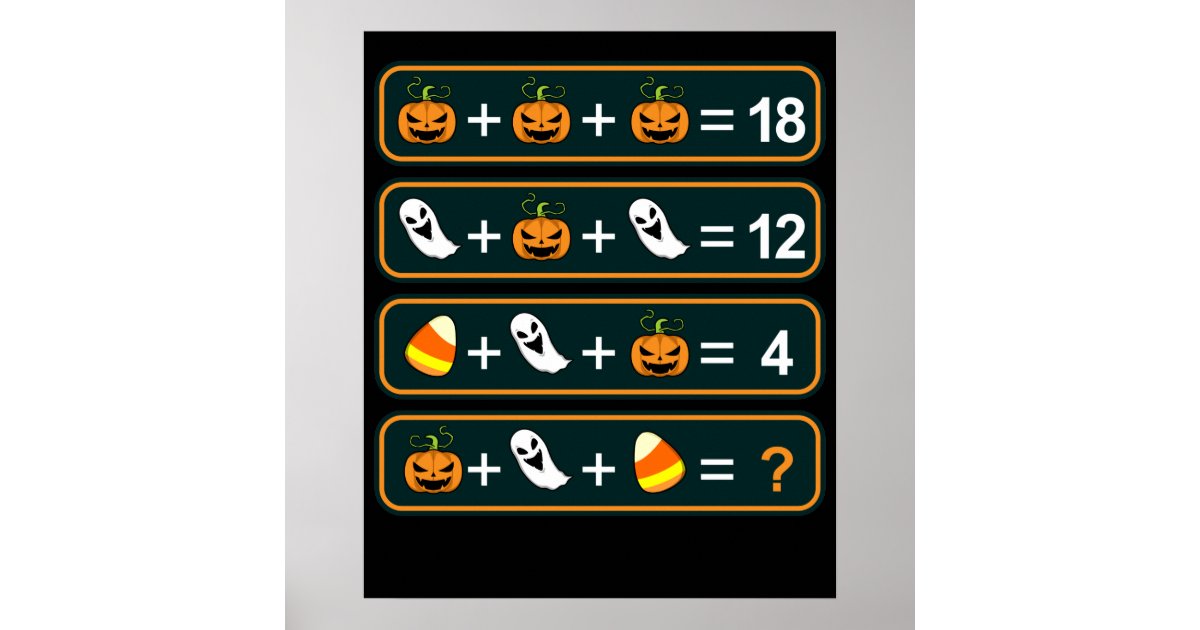 Math Teacher Equation Mathematics Maths Student Poster | Zazzle