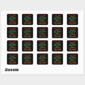 Math Teacher Equation Mathematics Maths Student Square Sticker | Zazzle