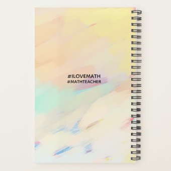 Math Teacher Planner | Zazzle