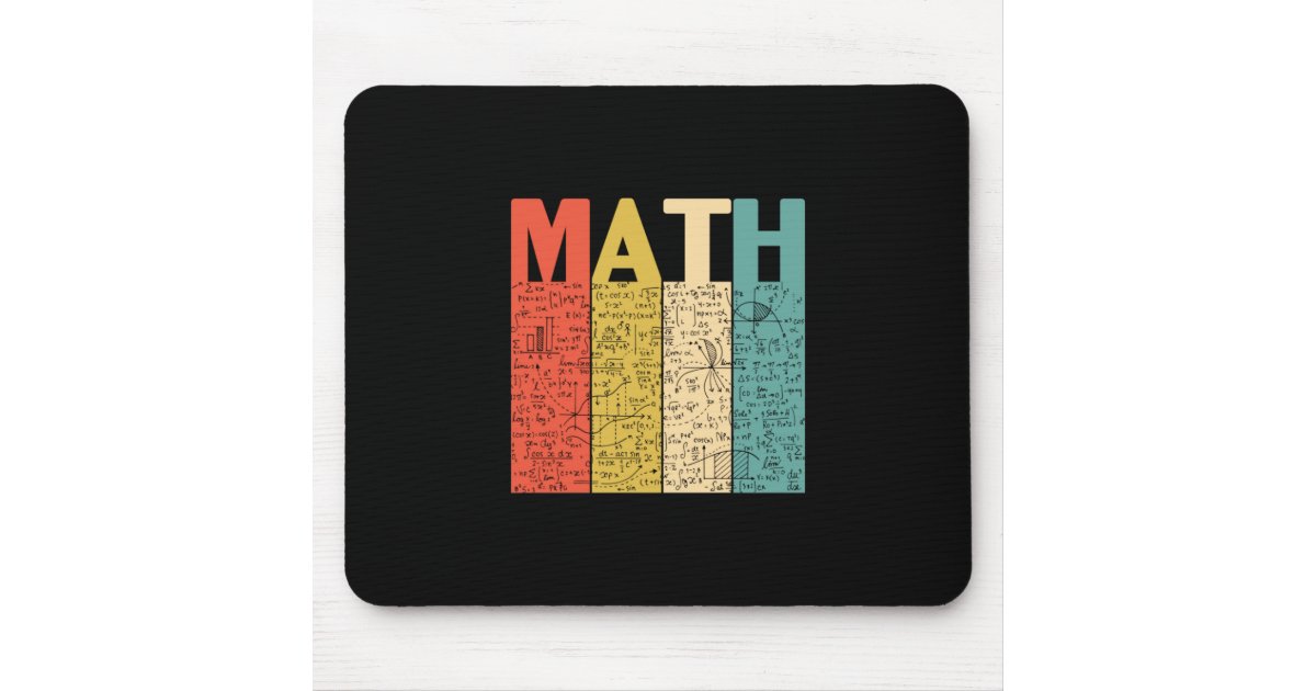 Math Teacher Vintage Math Definition Mouse Pad | Zazzle