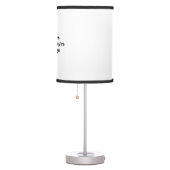 Math Teachers Are Above Average Table Lamp | Zazzle