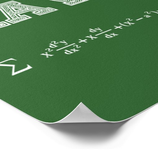 Math Teachers Have Problems Poster | Zazzle