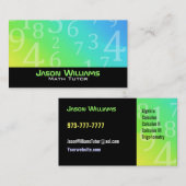 Math Tutor Business Cards | Zazzle