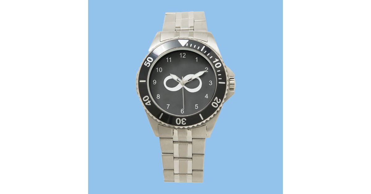 Math Watch - Infinity Watches | Zazzle