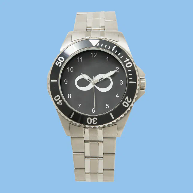Math Watch - Infinity Watches | Zazzle