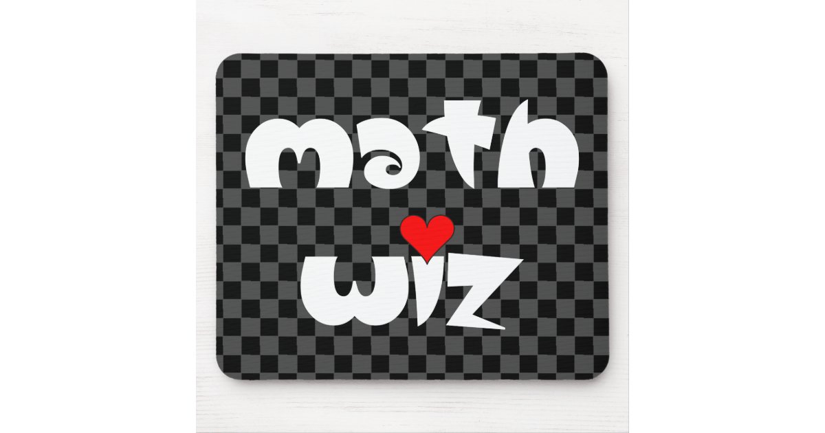 Math Wiz Mouse Pad | Zazzle