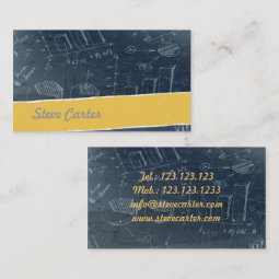Mathematician Business Card / Formula / Science | Zazzle