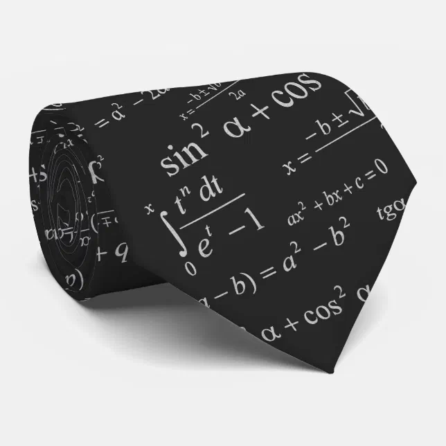Mathematics Equation for Math Geek Teacher Student Neck Tie | Zazzle Mathematics Equation for Math Geek Teacher Student Neck Tie | Zazzle