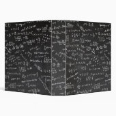 Mathematics Math Equations Formulas Numbers 3 Ring Binder | Zazzle