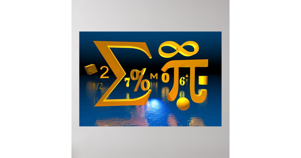Mathematics Poster | Zazzle