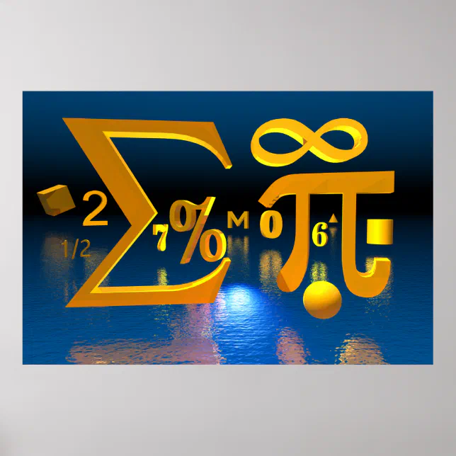 Mathematics Poster | Zazzle