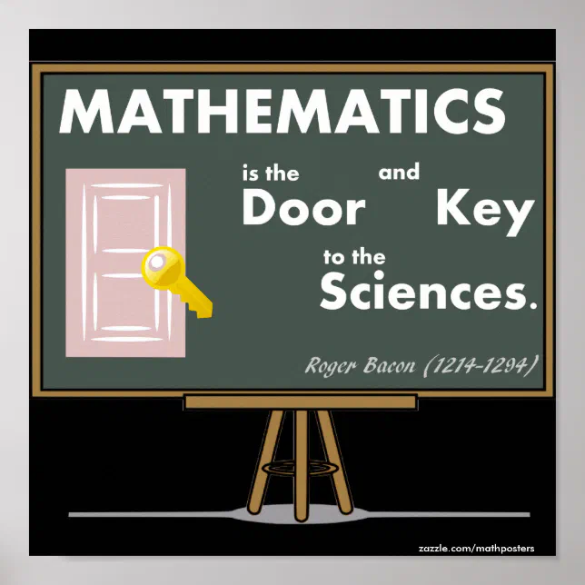 Mathematics Posters Quotes | Zazzle