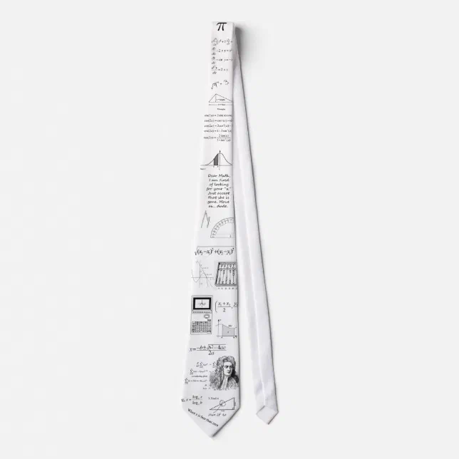 Mathematics Tie | Zazzle
