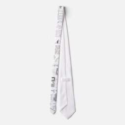 Mathematics Tie | Zazzle