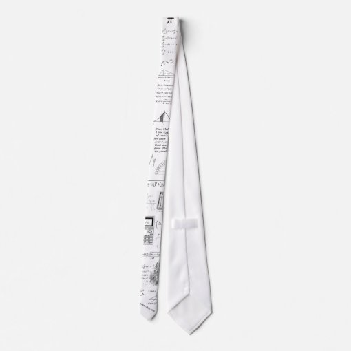 Mathematics Tie | Zazzle