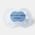 Mute Button Funny Pacifier | Zazzle.com