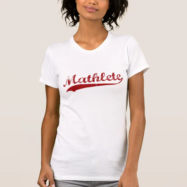 Mathlete Shirt | Zazzle