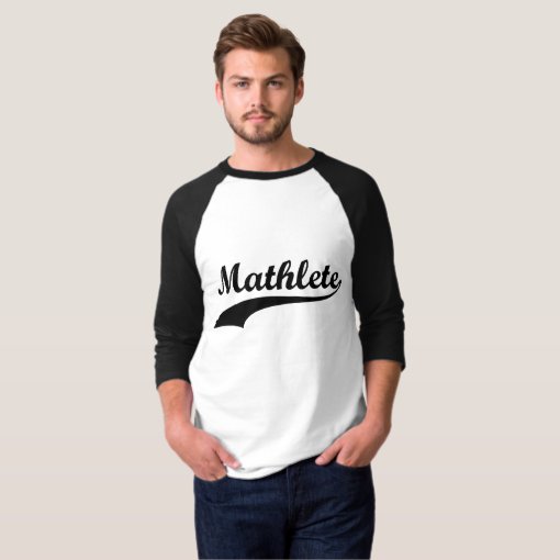 Mathlete Shirt | Zazzle