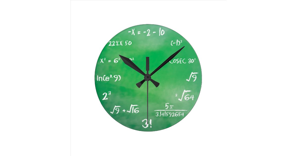 Maths Quiz - Sheldon Cooper Clock | Zazzle