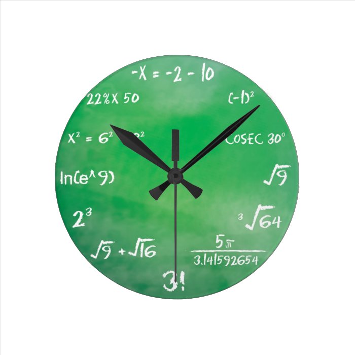 Maths Quiz - Sheldon Cooper Clock | Zazzle