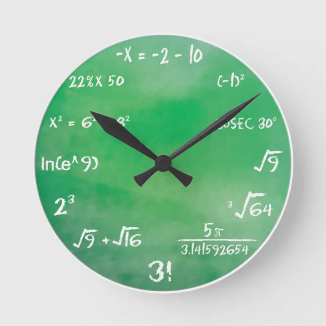 Maths Quiz - Sheldon Cooper Clock | Zazzle