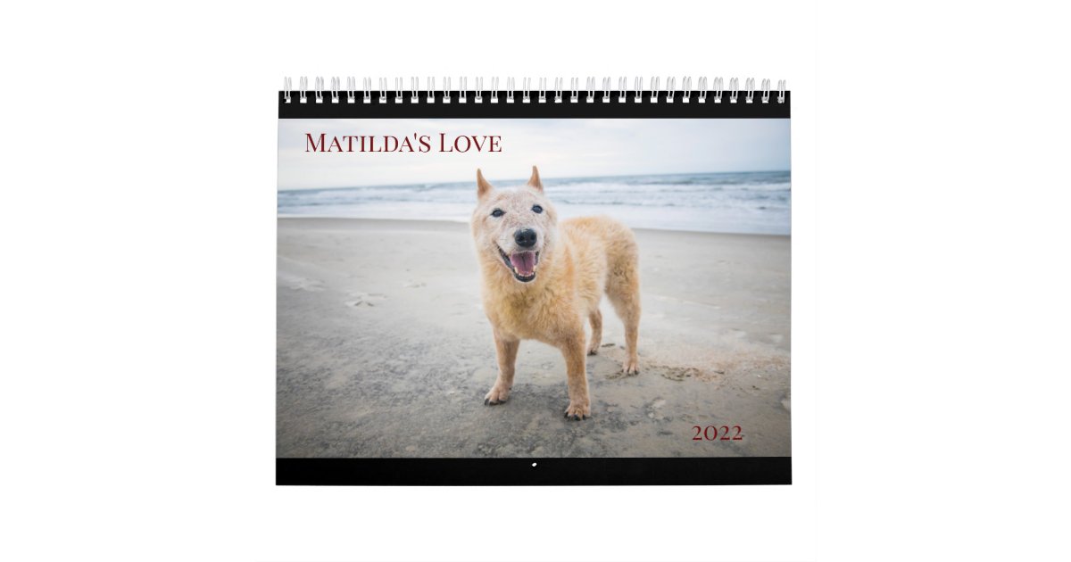 Matilda's Love 2022 Calendar | Zazzle