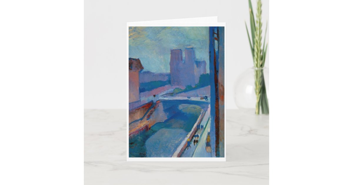 Matisse Notre Dame Greeting or Note Card | Zazzle