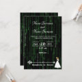 Matrix code invitation | Zazzle