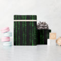Matrix code wrapping paper | Zazzle