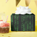 Matrix code wrapping paper | Zazzle
