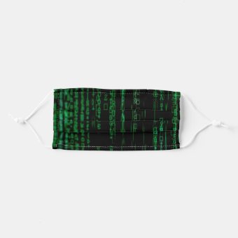 Matrix Face Mask | Zazzle