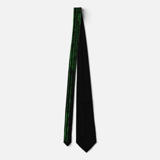 Matrix Neck Tie | Zazzle