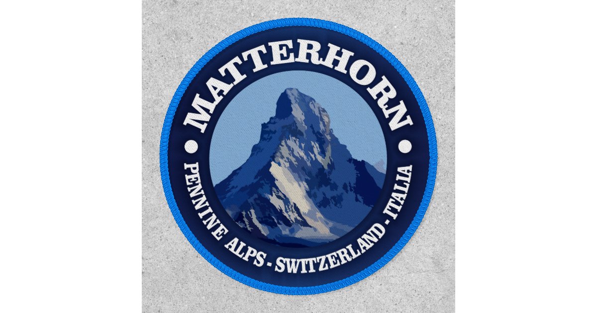 Matterhorn (rd) patch | Zazzle