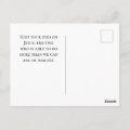 Matthew 13:11 Secrets of the Kingdom of Heaven Postcard | Zazzle