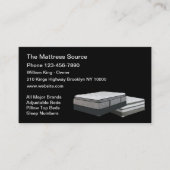 Mattress And Bedding Store Business Card | Zazzle