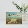Matunuck Beach Save The Date Vintage Nautical Announcement Postcard ...