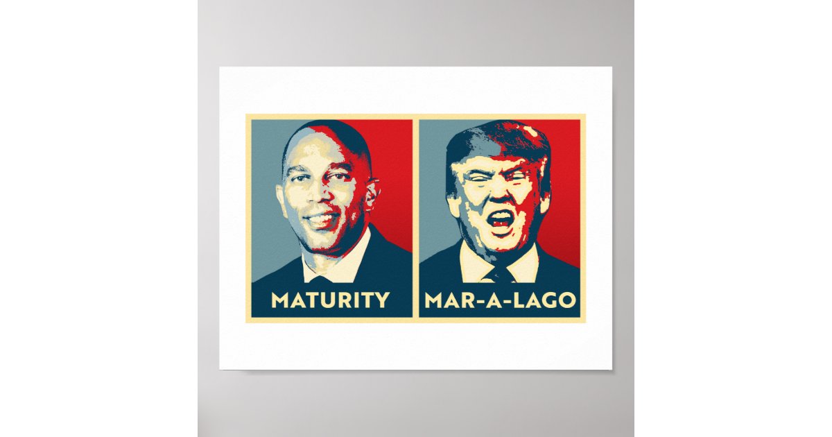 MATURITY over MAR-A-LAGO Poster | Zazzle