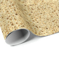 Matzo Passover Wrapping Paper | Zazzle