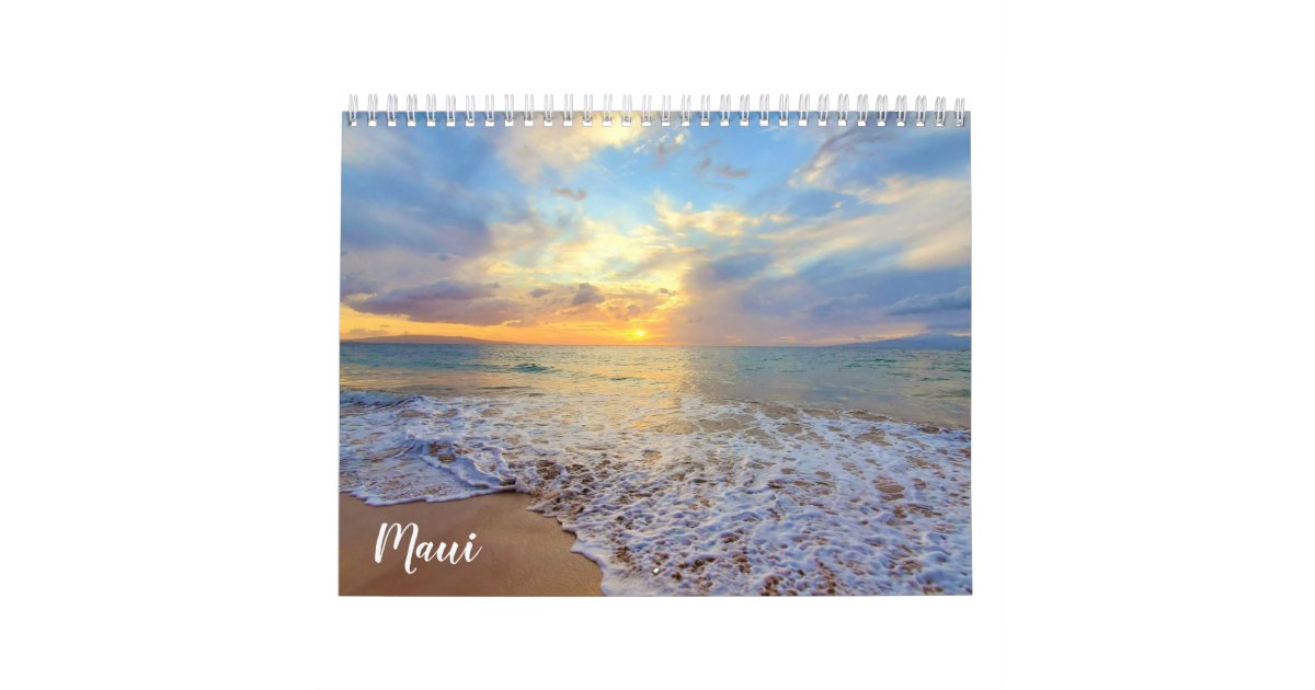 Maui Hawaii Calendar | Zazzle