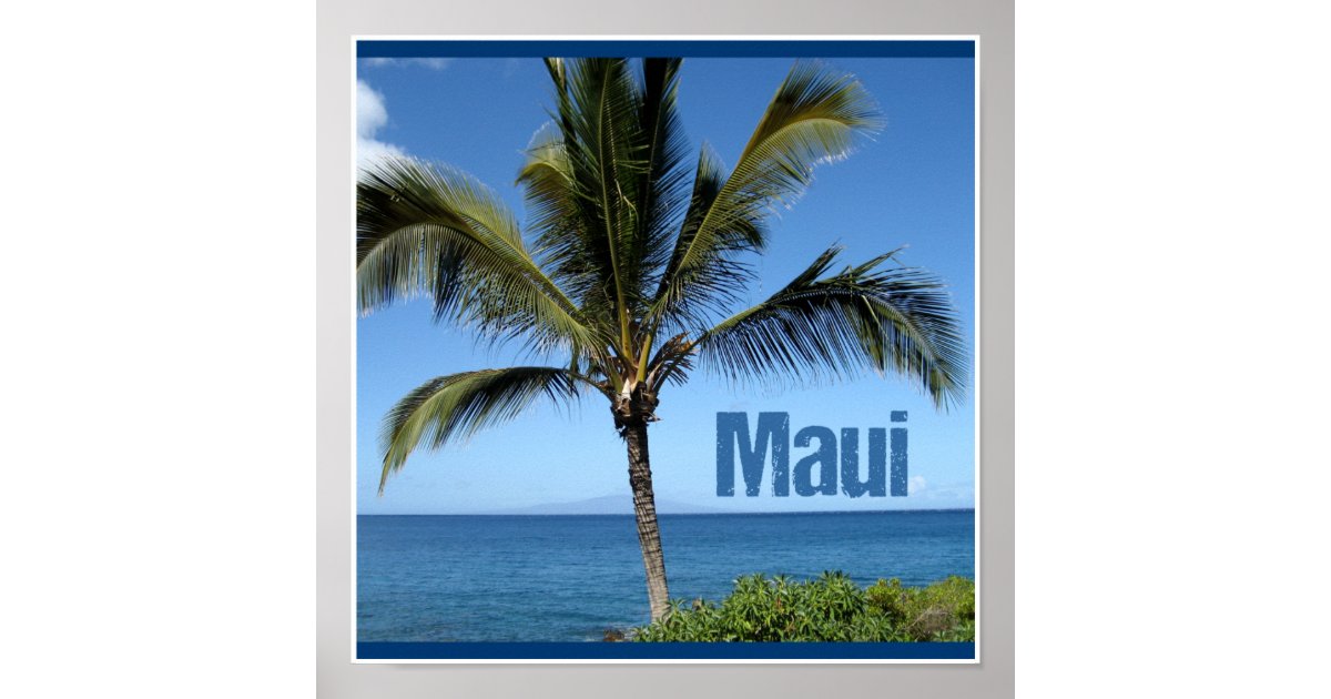 Maui Hawaii Poster | Zazzle