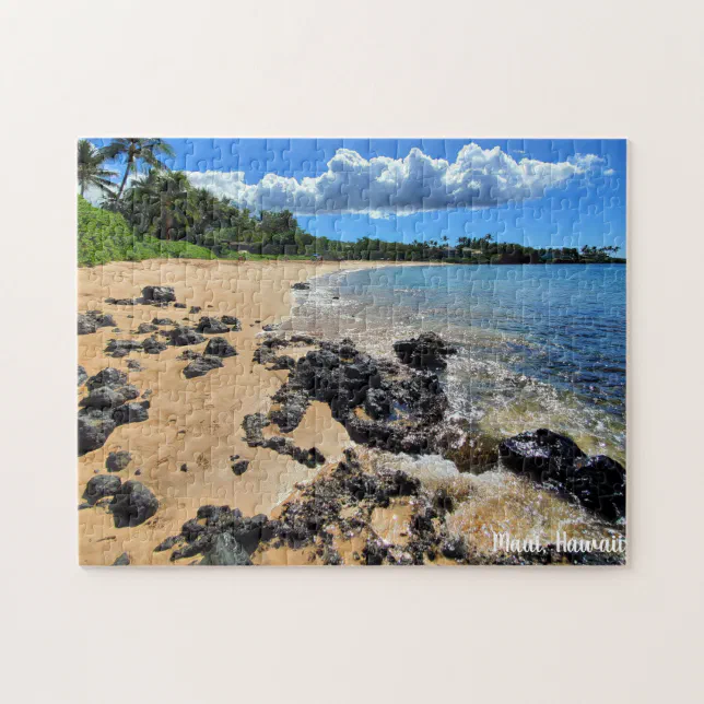 Maui South Shore Coastline Jigsaw Puzzle | Zazzle