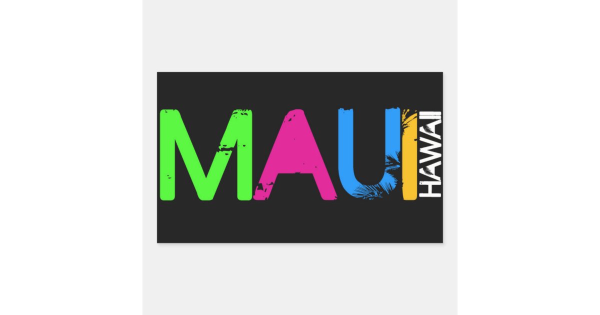 Maui Stickers | Zazzle