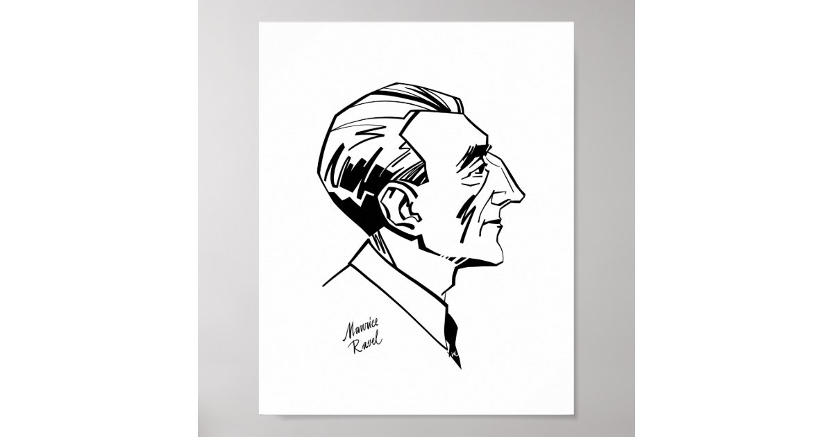 Maurice Ravel Poster | Zazzle