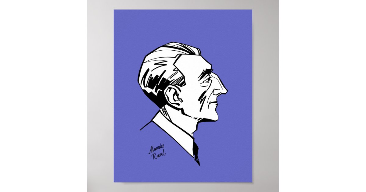 Maurice Ravel Poster | Zazzle