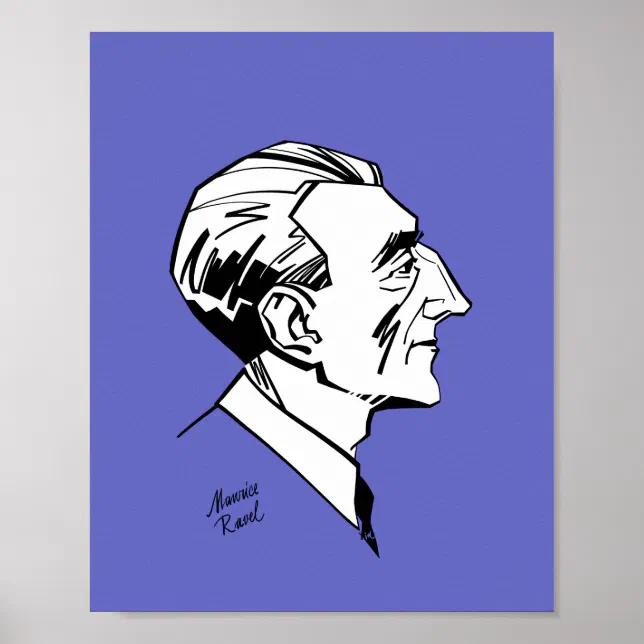 Maurice Ravel Poster | Zazzle
