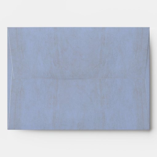 Mauve Flowers and Dusty Blue Flowers Elegant Envelope | Zazzle
