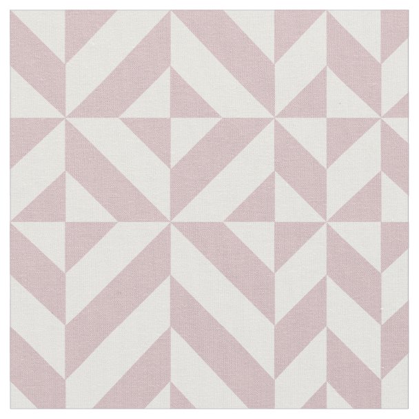 Blue 3D cubes abstract geometric pattern Fabric | Zazzle